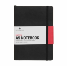 WHSmith Moderno Black A5 Dotted Soft Cover Notebook 96 Pages ...