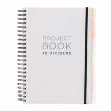 WHSmith White A4 Ruled Project Book with 10 Dividers: 5013872159313 ...