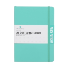 WHSmith Moderno Aqua Sea A5 Dotted Soft Cover Notebook 88 Pages ...