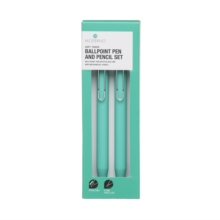WHSmith Moderno Aqua Sea Ballpoint Pen & Mechanical Pencil Set 2 Pack ...