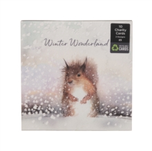 WHSmith Woodland Animals Boxed Christmas Cards 2 Designs 10 Pack ...