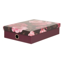 WHSmith Dark Floral Document Box: 5013872183882: TGJones