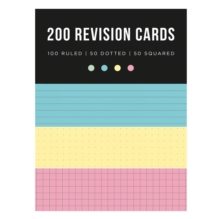 WHSmith Assorted Colour 6x4 Inch Assorted Revision Cards 200 Pack ...