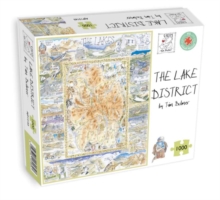 Map of Lake District Jigsaw 1000 Piece Puzzle: : 5056318131658: TGJones