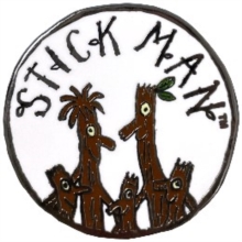 Stick Man Logo Pin Badge: : 5060769430581: TGJones
