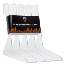 Lp Holder LP Stand LP Rack Shaped Hips Plastic Crystal Clear ...