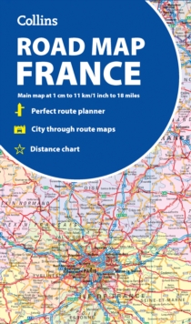Collins Road Map of France: Collins Maps: 9780008716486: TGJones
