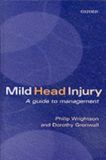 Mild Head Injury: : 9780195053012: TGJones