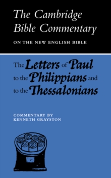 Letters of Paul to the Philippians and to the Thessalonians: K ...