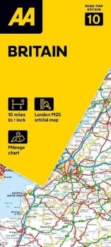 AA Road Map Britain: : 9780749584153: TGJones