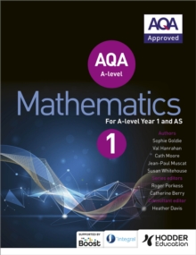 AQA A Level Mathematics Year 1 (AS): Sophie Goldie: 9781471852862: WHSmith