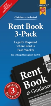 Rent Books 3-Pack : Legally Required where Rent is Paid Weekly ...