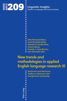 New trends and methodologies in applied English language research III ...