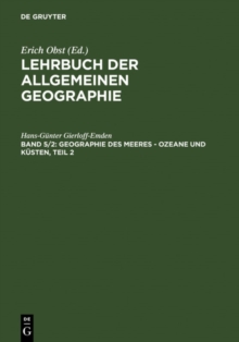 Geographie Des Meeres - Ozeane Und Kusten, Teil 2: Hans-Gunter Gierloff ...