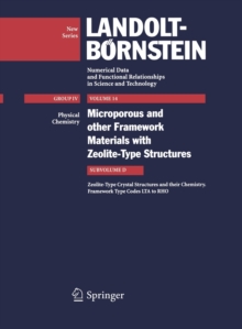 Zeolite-Type Crystal Structures and their Chemistry. Framework Type ...