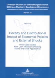 Poverty and Distributional Impact of Economic Policies and External ...