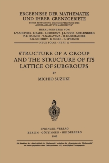 Structure of a Group and the Structure of its Lattice of Subgroups ...