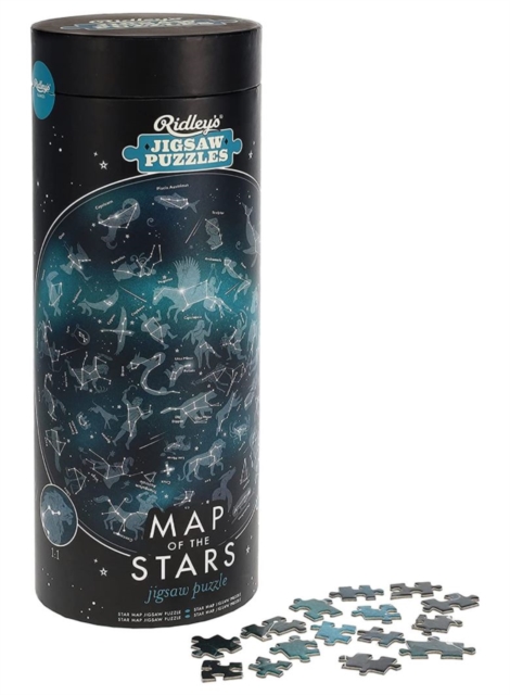 Ridley's Map of the Stars 1000 piece Jigsaw Puzzle: : 0810073340633 ...