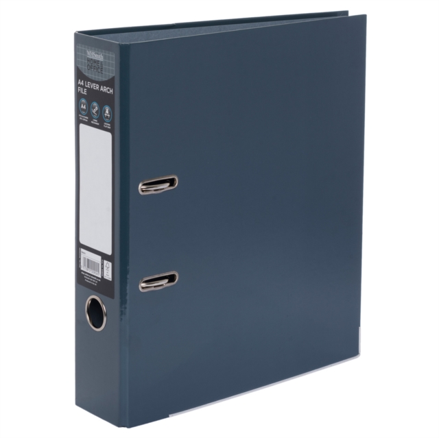 WHSmith Grey A4 Lever Arch File: 5013872009045: TGJones