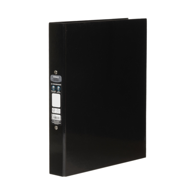 WHSmith Black A4 Ring Binder: 5013872035327: TGJones