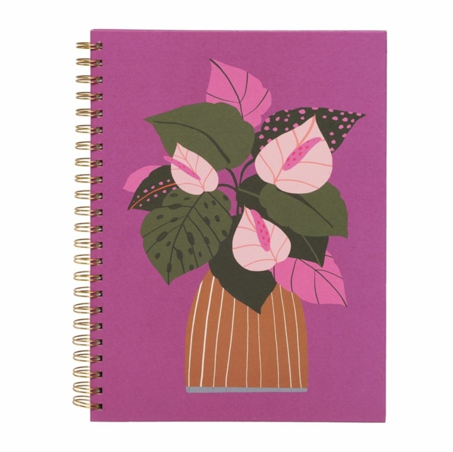 WHSmith Wild Botanicals A4 Ruled Notebook: 5013872157852: TGJones
