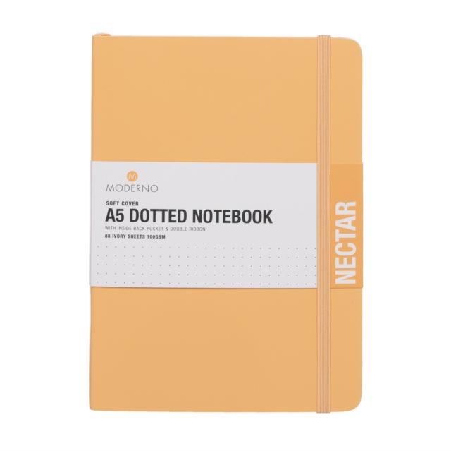 WHSmith Moderno Nectar A5 Dotted Soft Cover Notebook 88 Pages ...