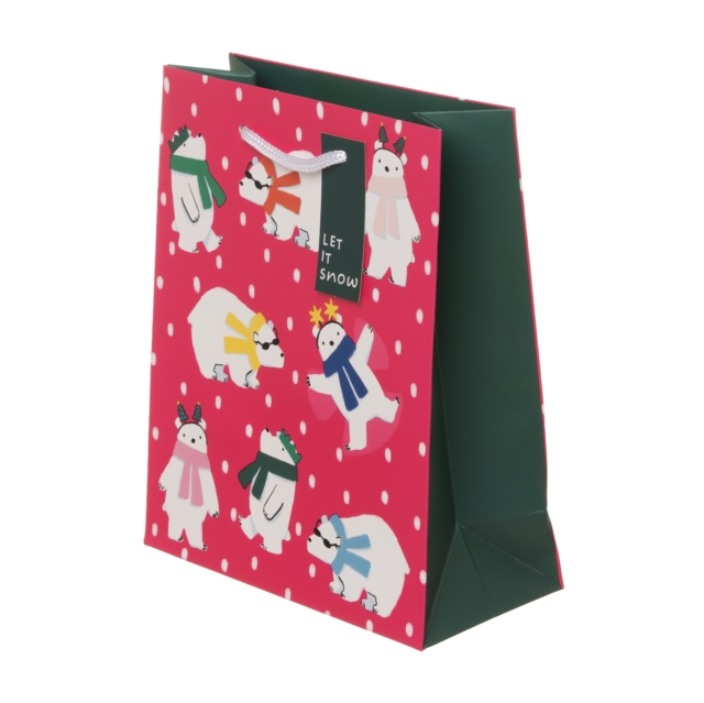 WHSmith Polar Bears Medium Gift Bag: 5013872178161: TGJones