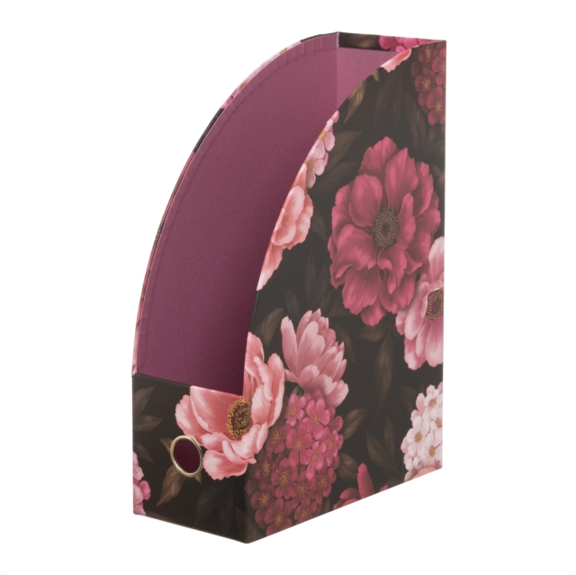WHSmith Dark Floral Magazine File: 5013872183868: TGJones