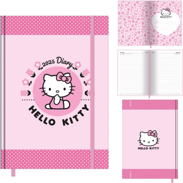 Hello Kitty A5 Diary.: : 5050574138659: TGJones