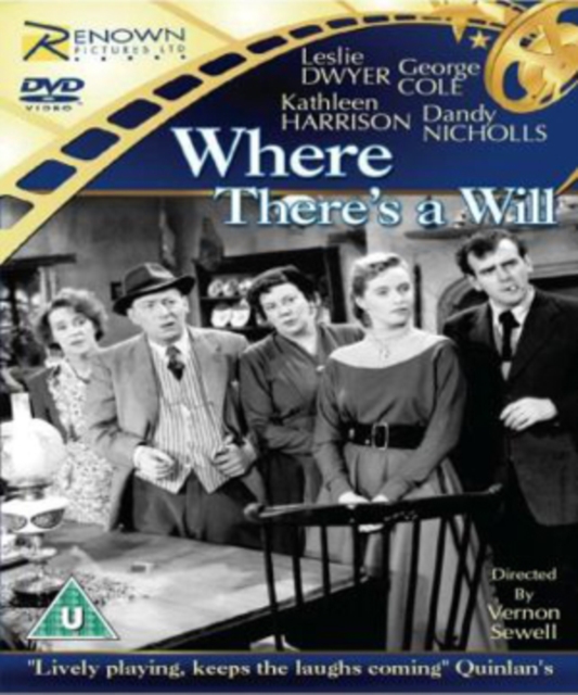 Where There's a Will: Vernon Sewell: Robert Sharples: 5060172960033 ...