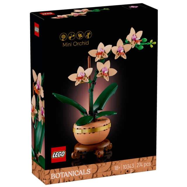 LEGO Botanicals Mini Orchid 10343: 5702017814643: TGJones