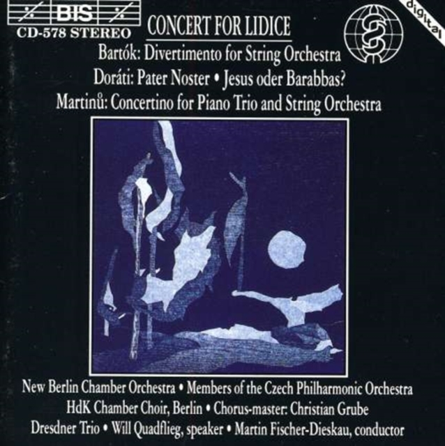 Concert for Lidice (Grube, Fischer-dieskau, New Berlin Co ...