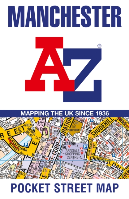 Manchester A-Z Pocket Street Map : Accurate Street Map for Easy ...