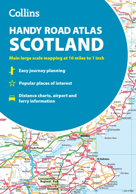 Collins Handy Road Atlas Scotland : Clear and Detailed Map of Scotland ...