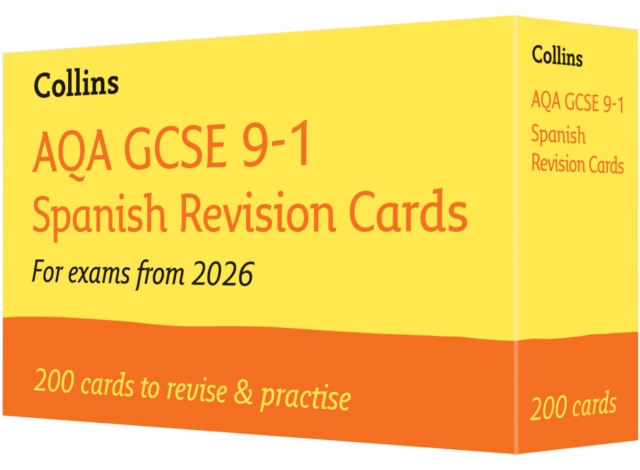 AQA GCSE 9-1 Spanish Vocabulary Revision Cards : Ideal for the 2026 and ...