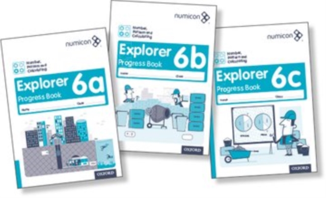 Numicon: Number, Pattern and Calculating 6 Explorer Progress Books ABC ...