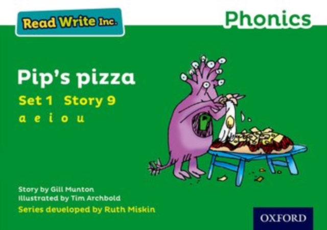 Read Write Inc. Phonics: 9 Pip's Pizza (Green Set 1 Storybook): Gill ...