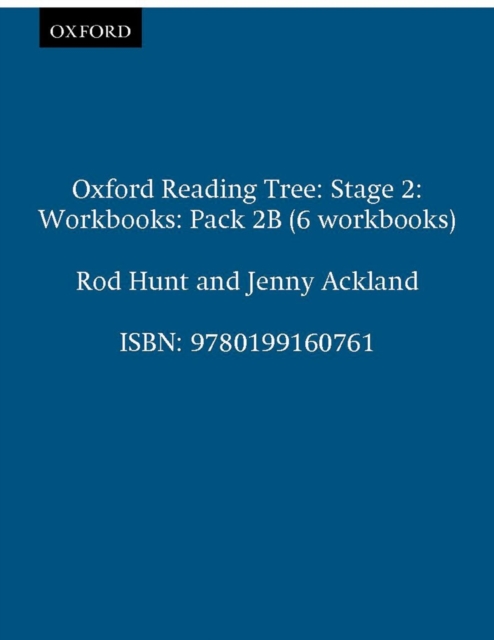 Oxford Reading Tree: Level 2: Workbooks: Pack 2B (6 workbooks): Jenny ...