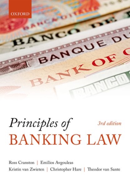 Principles of Banking Law: Sir Ross (, Professor of Law at the London ...
