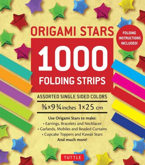 Origami Stars Papers 1,000 Paper Strips in Assorted Colors : 10 colors ...