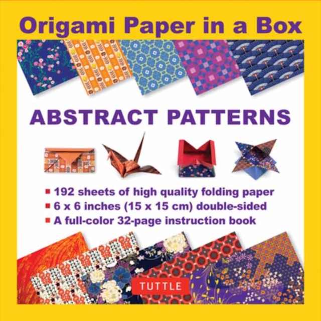 Origami Paper in a Box - Abstract Patterns : 192 Sheets of Tuttle ...