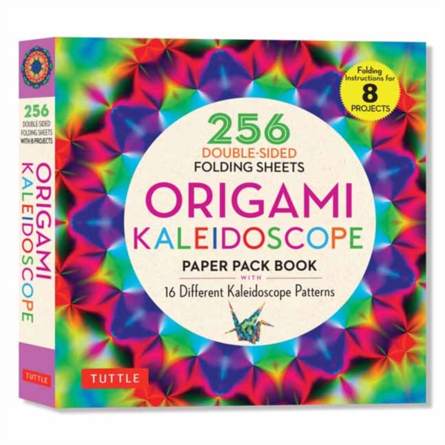 Origami Kaleidoscope Paper Pack Book : 256 Double-Sided Folding Sheets ...