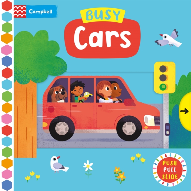 Busy Cars : A Push, Pull, Slide Book: Campbell Books: 9781035056194 ...
