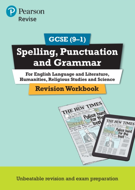 Pearson REVISE GCSE Spelling, Punctuation and Grammar- for 2026, 2027 ...