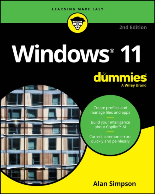 Windows 11 For Dummies, 2nd Edition: Alan Simpson: 9781394289042: TGJones