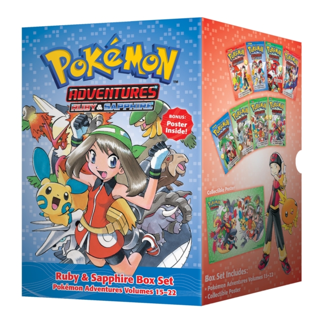 Pokemon Adventures Ruby & Sapphire Box Set: Hidenori Kusaka ...