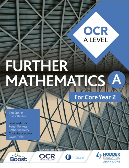 OCR A Level Further Mathematics Core Year 2: Ben Sparks: 9781471886485: TGJones