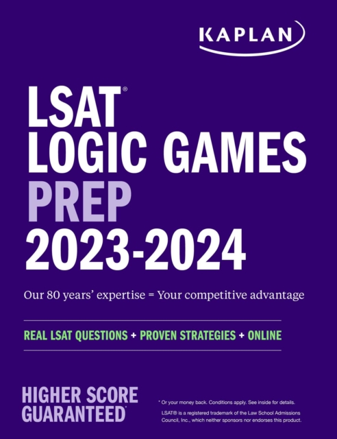 LSAT Logic Games Prep 2023: Real LSAT Questions + Proven Strategies ...