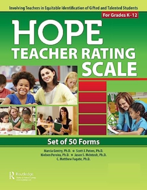 HOPE Teacher Rating Scale Forms : Involving Teachers in Equitable ...