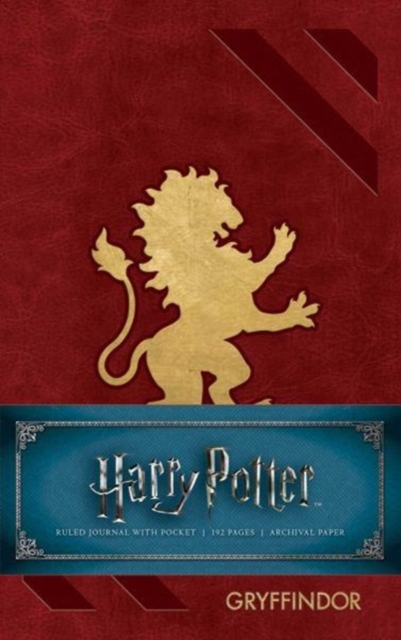 Harry Potter: Gryffindor Ruled Pocket Journal: Insight Editions ...